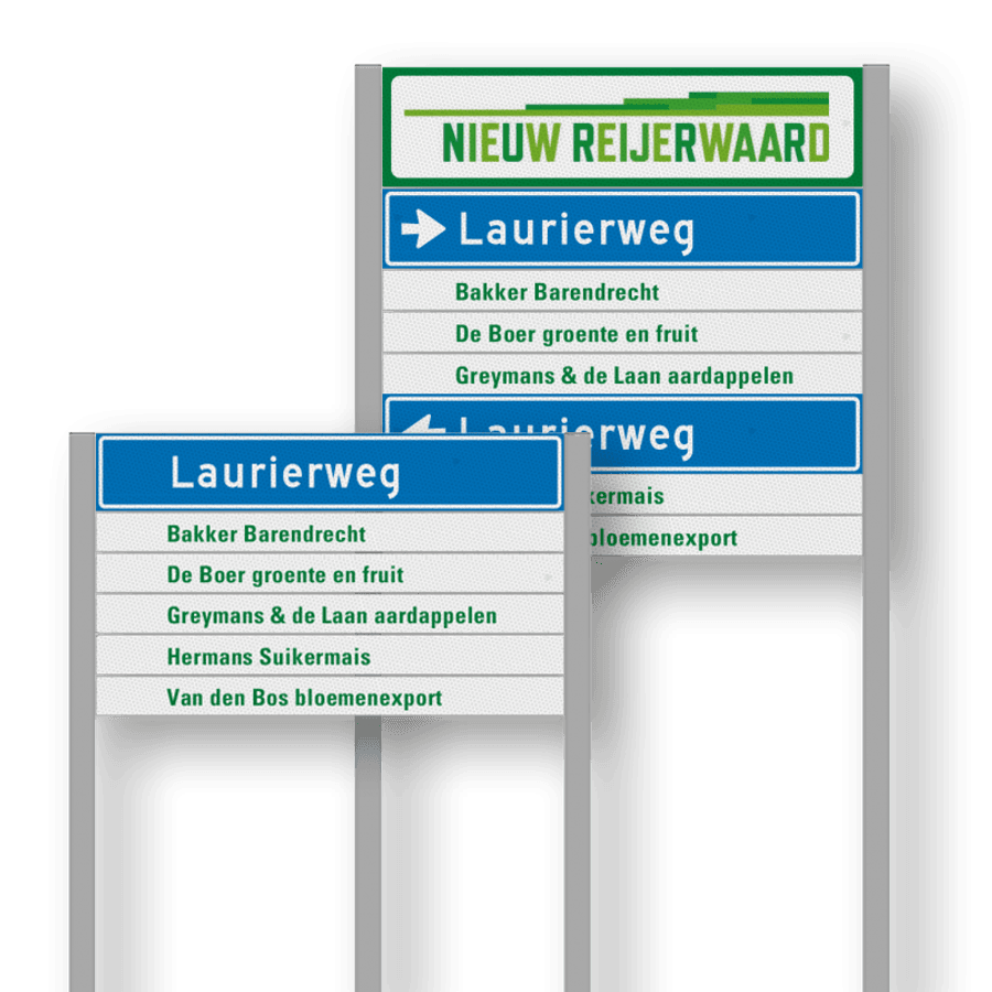 Informatiebord of bedrijfsbord reflecterend nodig? Bestel nu online!