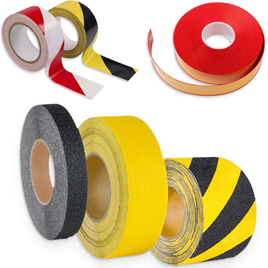 Vloertape of markeringstape vloer kopen | Wegmarkering.nl