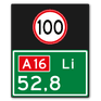Overzicht alle officiële verkeersborden - verkeersbord oefenen