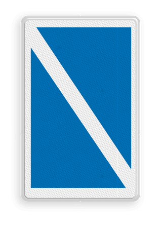 Betekenis Scheepvaartbord E.11.1 - Einde van een verbod of een gebod ...