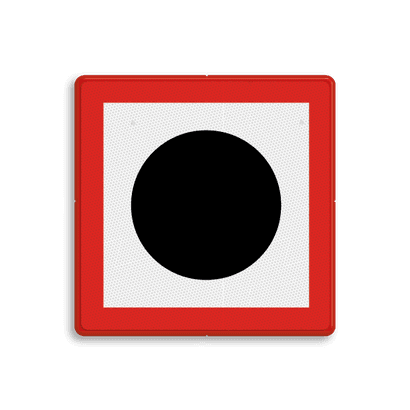 Scheepvaartborden B-serie (Gebodstekens) | Scheepvaartbord.nl