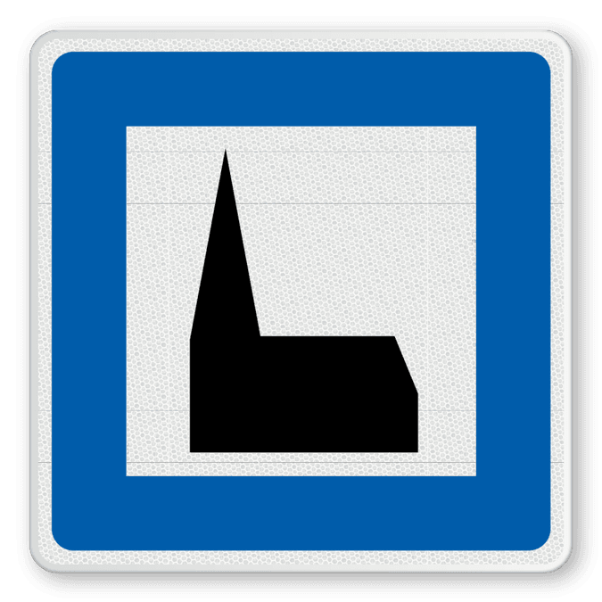 Verkehrszeichen Autobahnkapelle kaufen? | Hier bestellen!