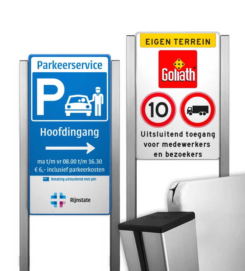 Starke Rohrrahmen Pfosten für befestigung Verkehrsschilder Kaufen?