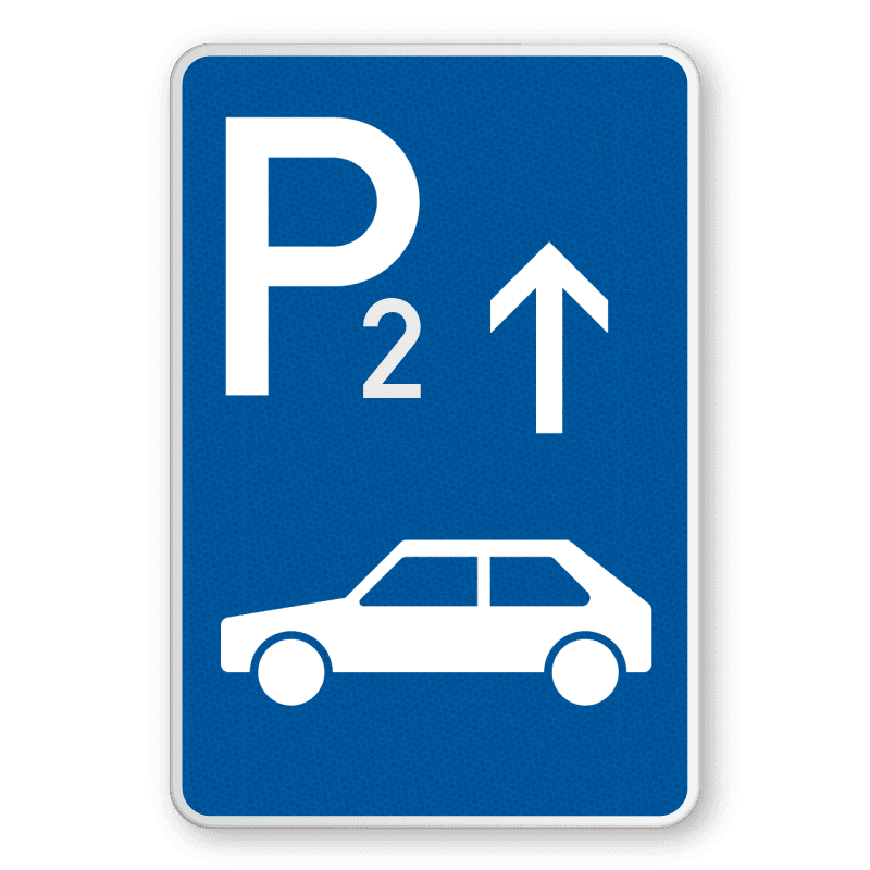 Verkehrsschild Parkplatz mit Nummer nur für Kraftwagen kaufen?