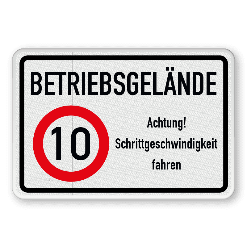 Sie Fahren Mit Schrittgeschwindigkeit